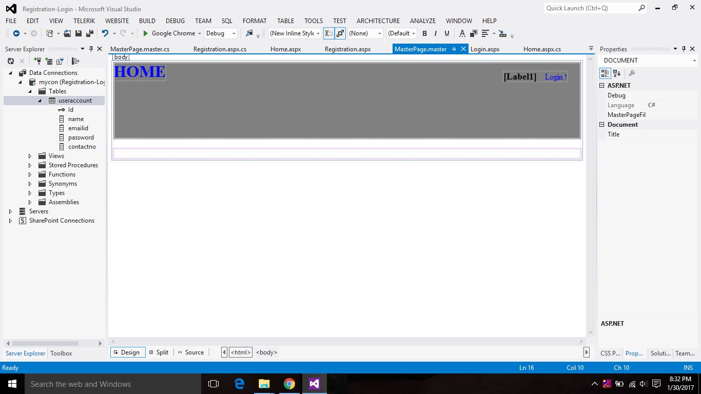 .Net Funda: How to create Registration and Login Forn in asp.net using ...