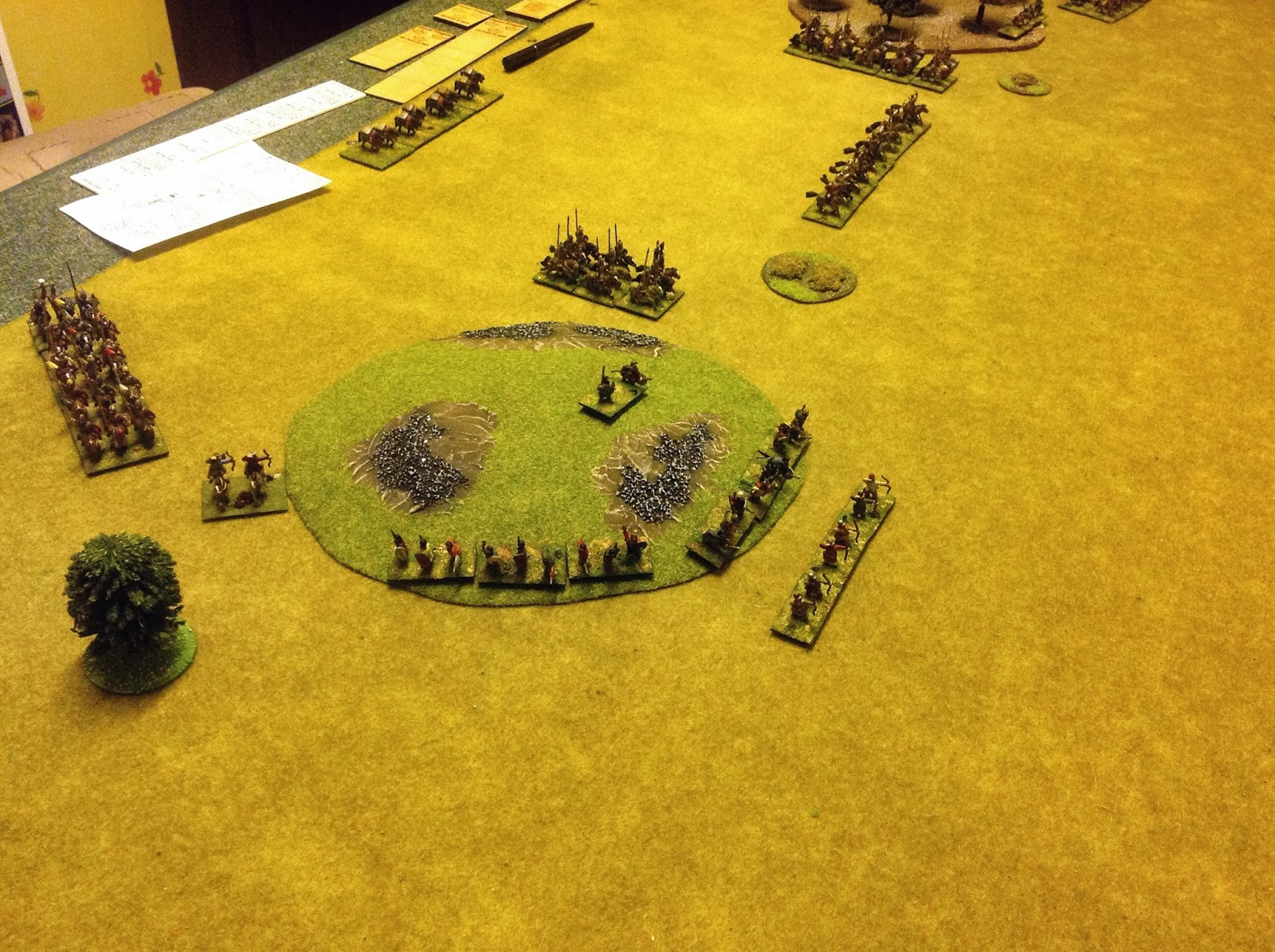 Sgt Steiner's Wargaming Blog: DBMM Avar vs Carolingian