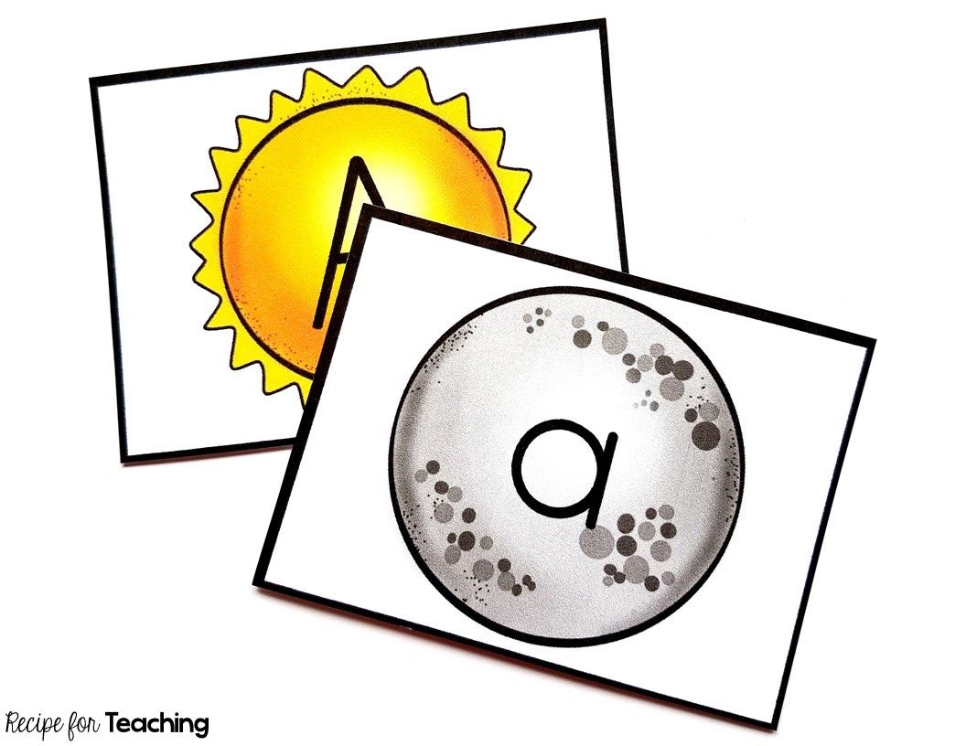 Sun and Moon Match - Recipe for Teaching