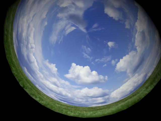 3D Modeling Class Progress: Sky Domes for the Group Animation