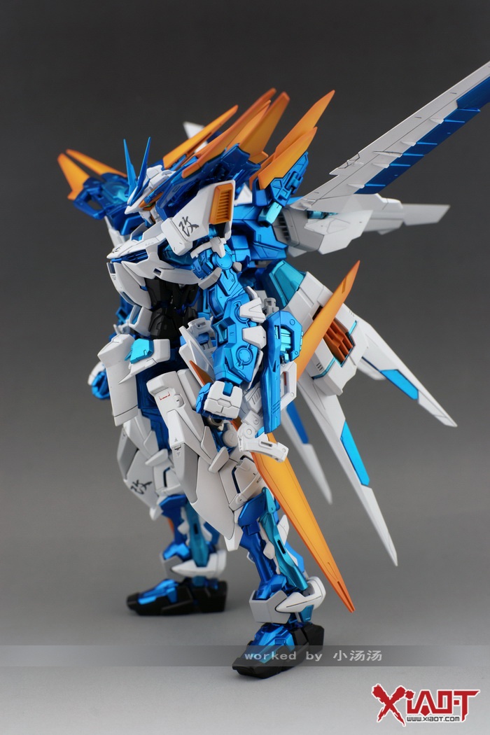 Painted Build: MG 1/100 Gundam Astray Blue Frame D