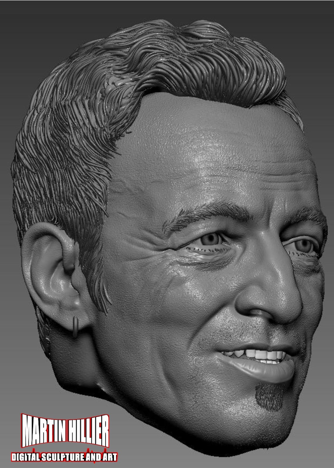 MARTIN HILLIER DIGITAL SCULPTURE AND ART - 1/6 SCALE ACTION FIGURE ...