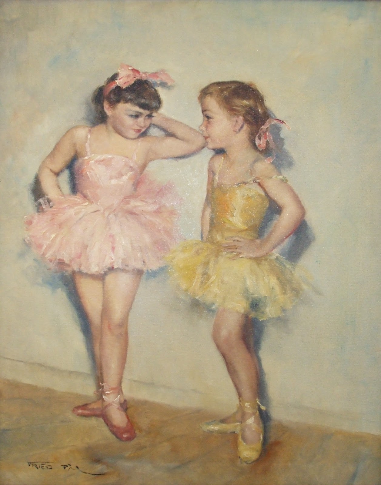 Pal Fried | Ballet Dancers | Tutt'Art@ | Pittura * Scultura * Poesia ...