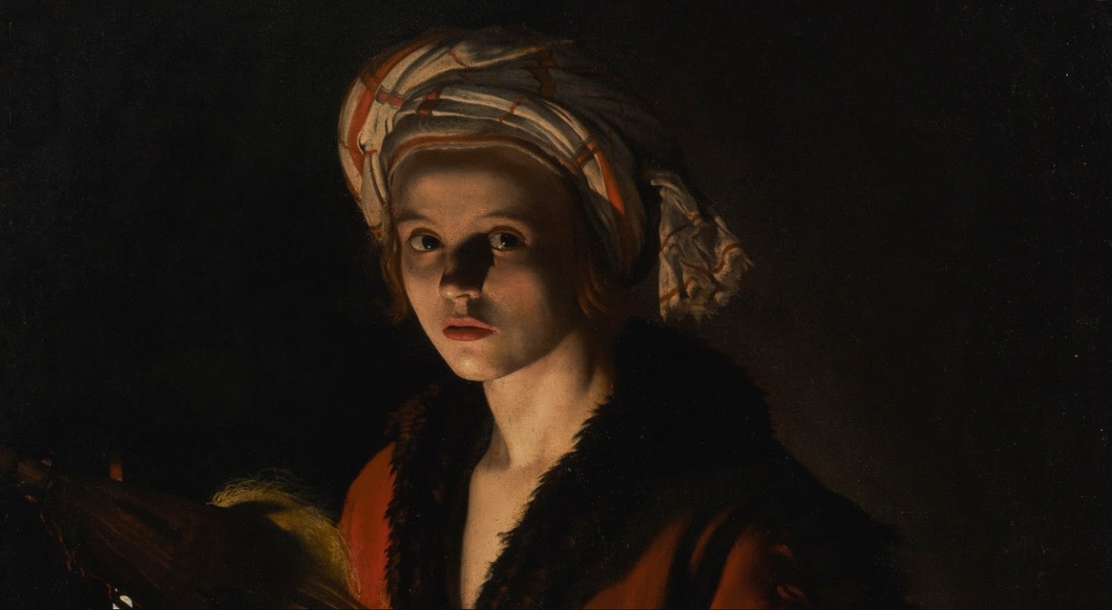 Adam de Coster | A young woman holding a distaff before a lit candle ...