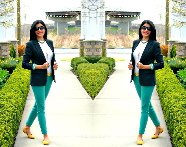 Style-Delights: How To Wear Colored Jeans? That's How!