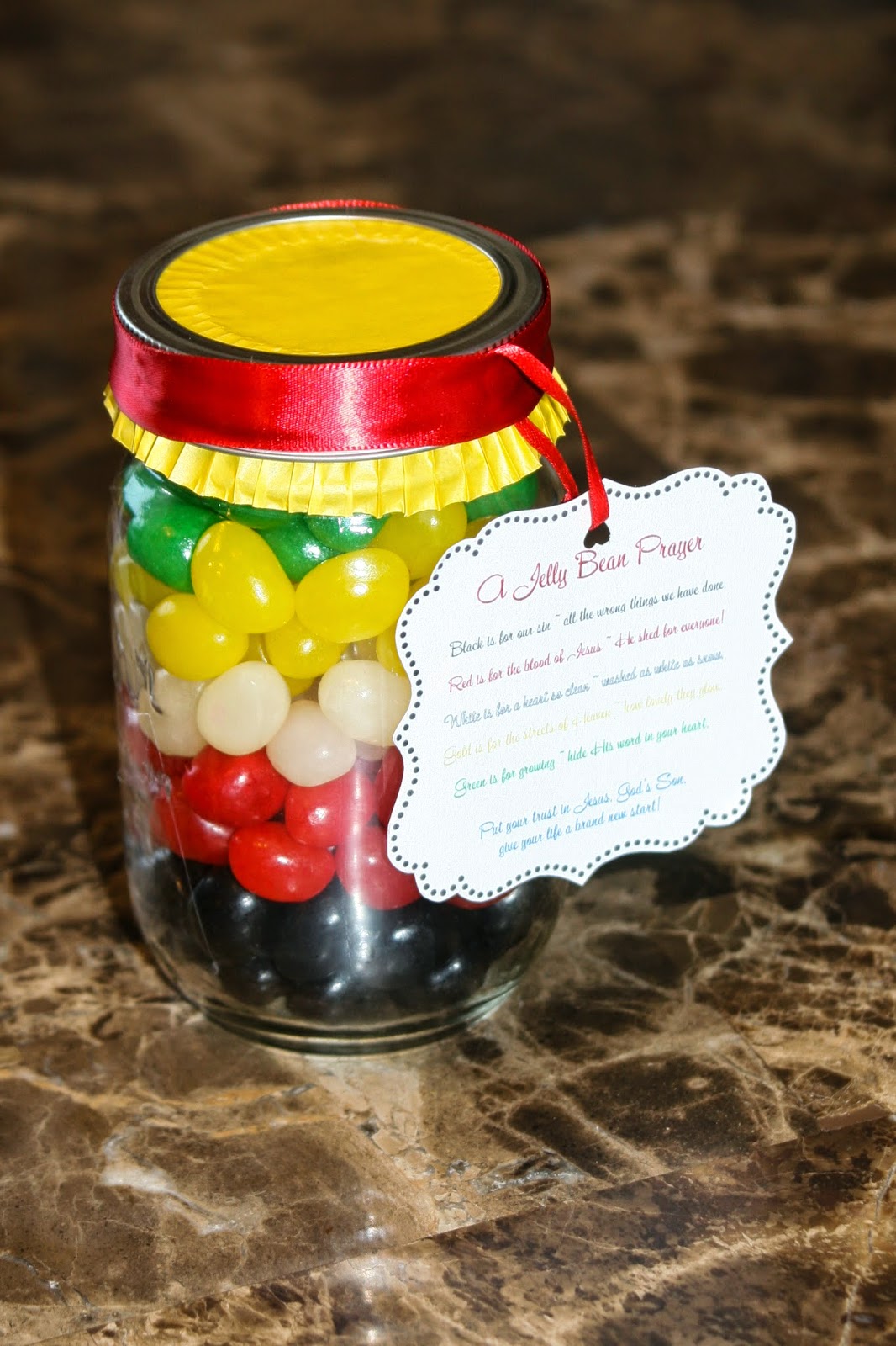 Bring Back Jesus!: Jelly Bean Prayer Jars