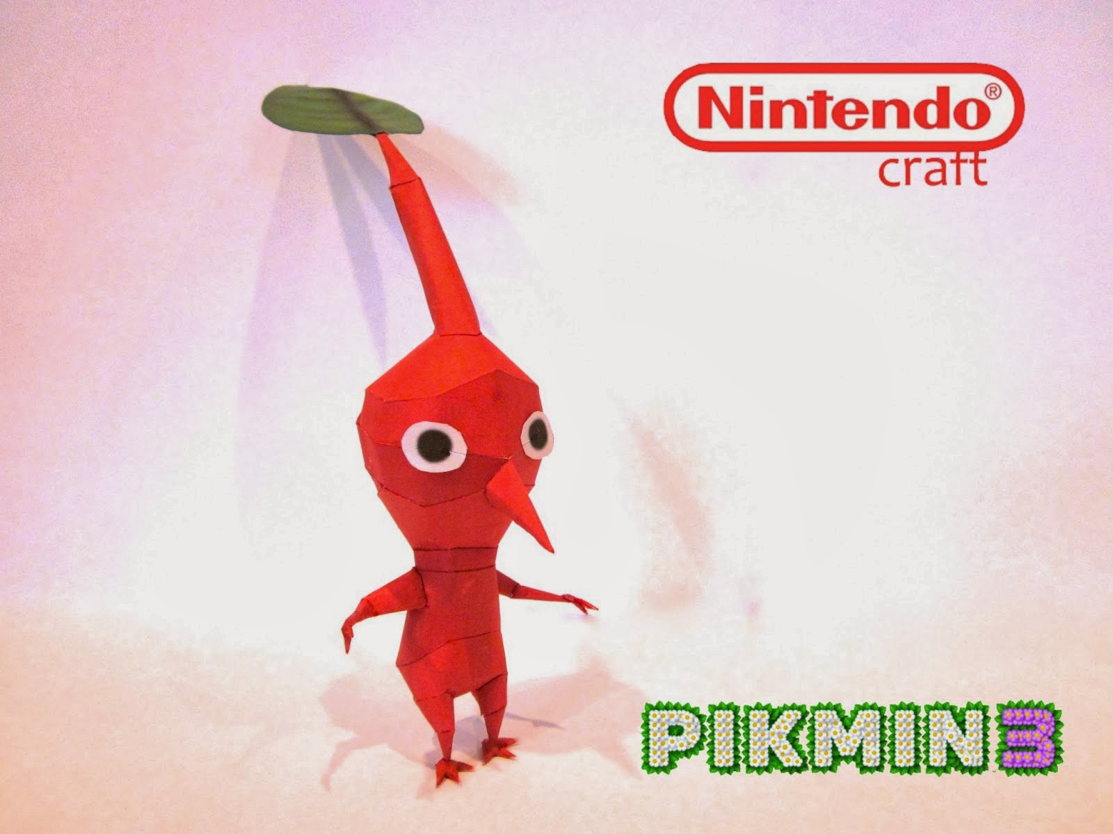 Papercraft Red Pikmin - Papercraft4u | Free Papercrafts, Paper Toys ...