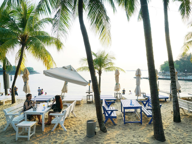 PinkyPiggu: Coastes @ Siloso Beach, Sentosa ~ Beachfront Dining Bar ...
