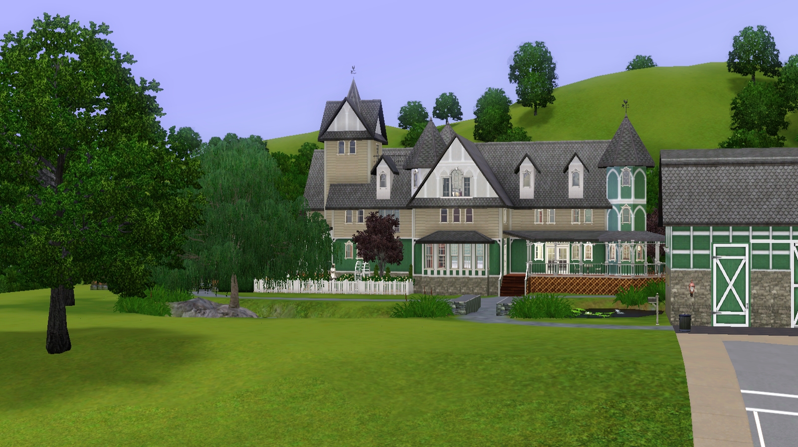 Sims 3 Houses by JefV: Goth Manor