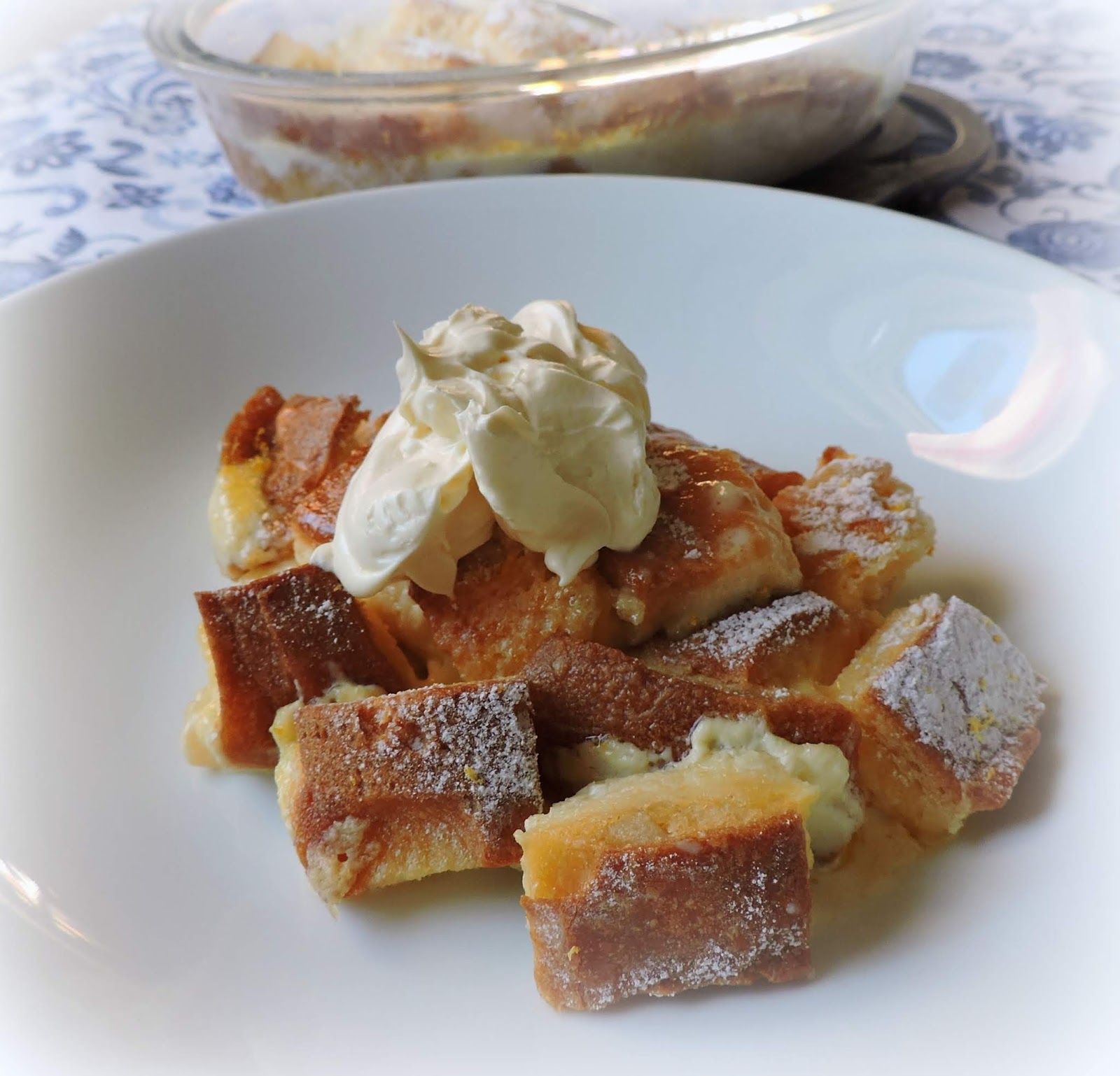 Lemon Panettone Pudding | The English Kitchen