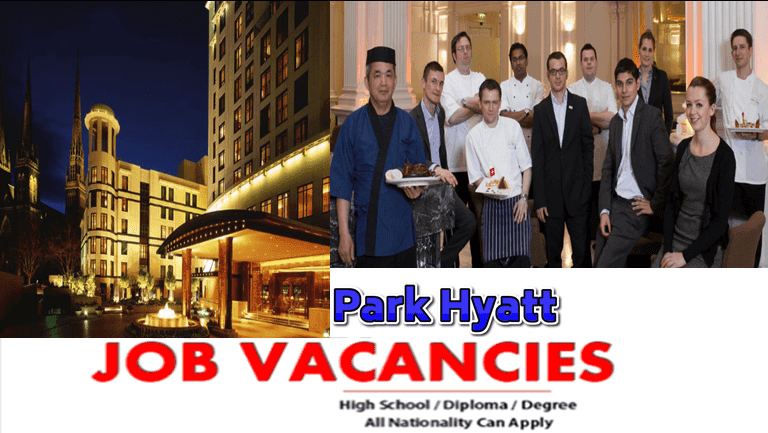 Job Opportinites at Park Hyatt in Australia