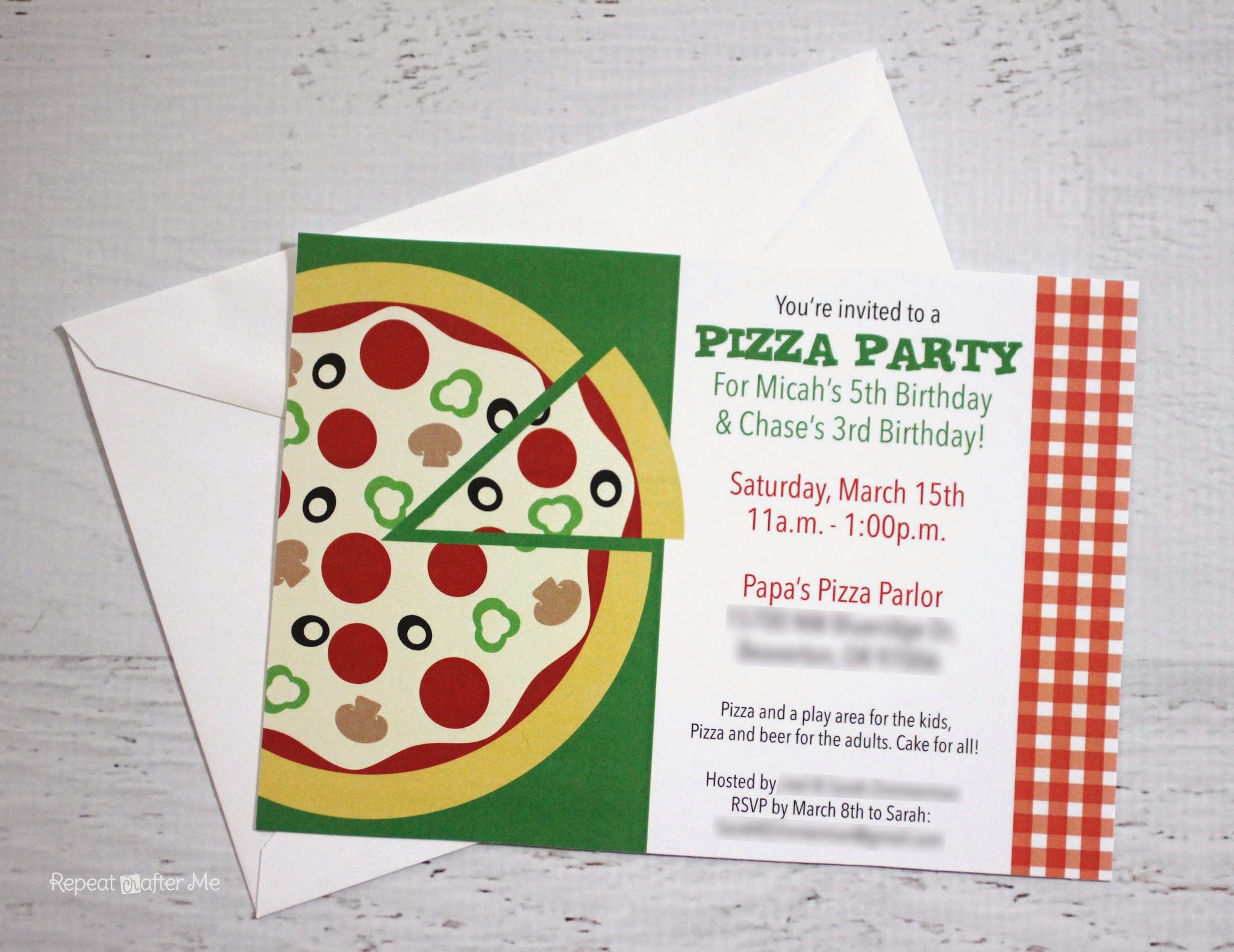 Repeat Crafter Me: Pizza Party