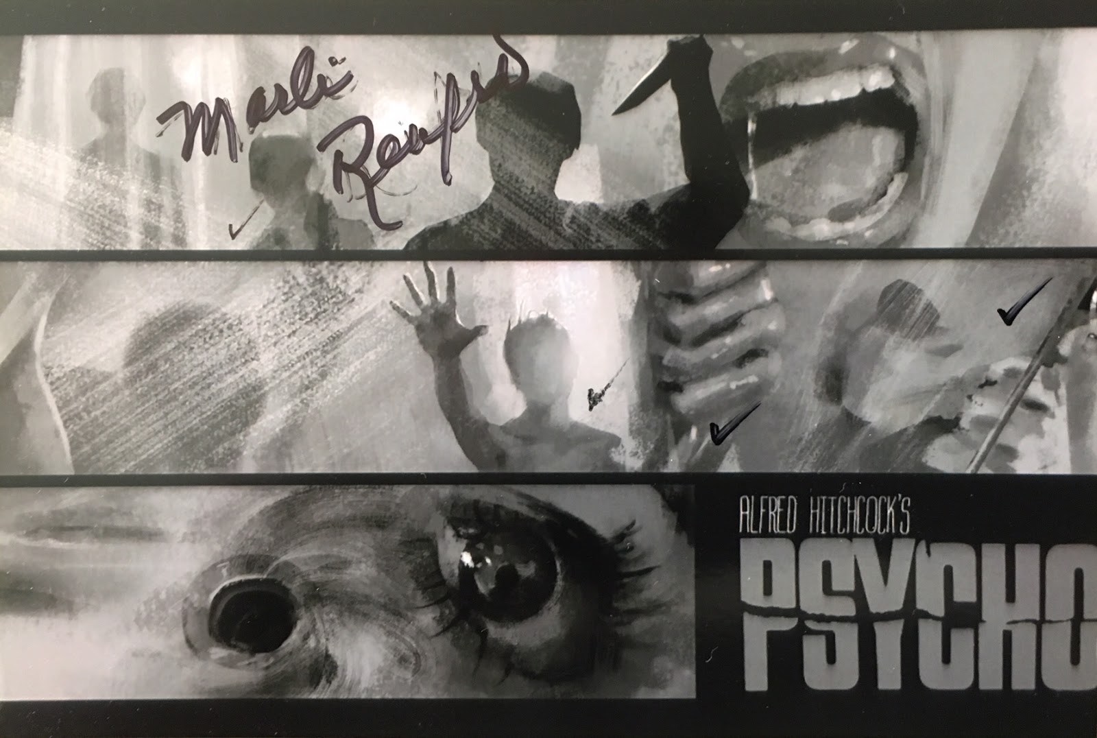 Celebrity Signings: Marli Renfro (Janet Leigh's Body Double in Psycho)