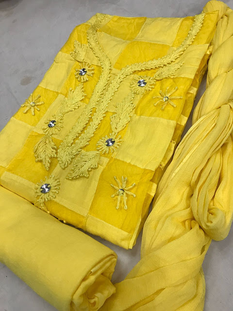 Organdi Dress Materials