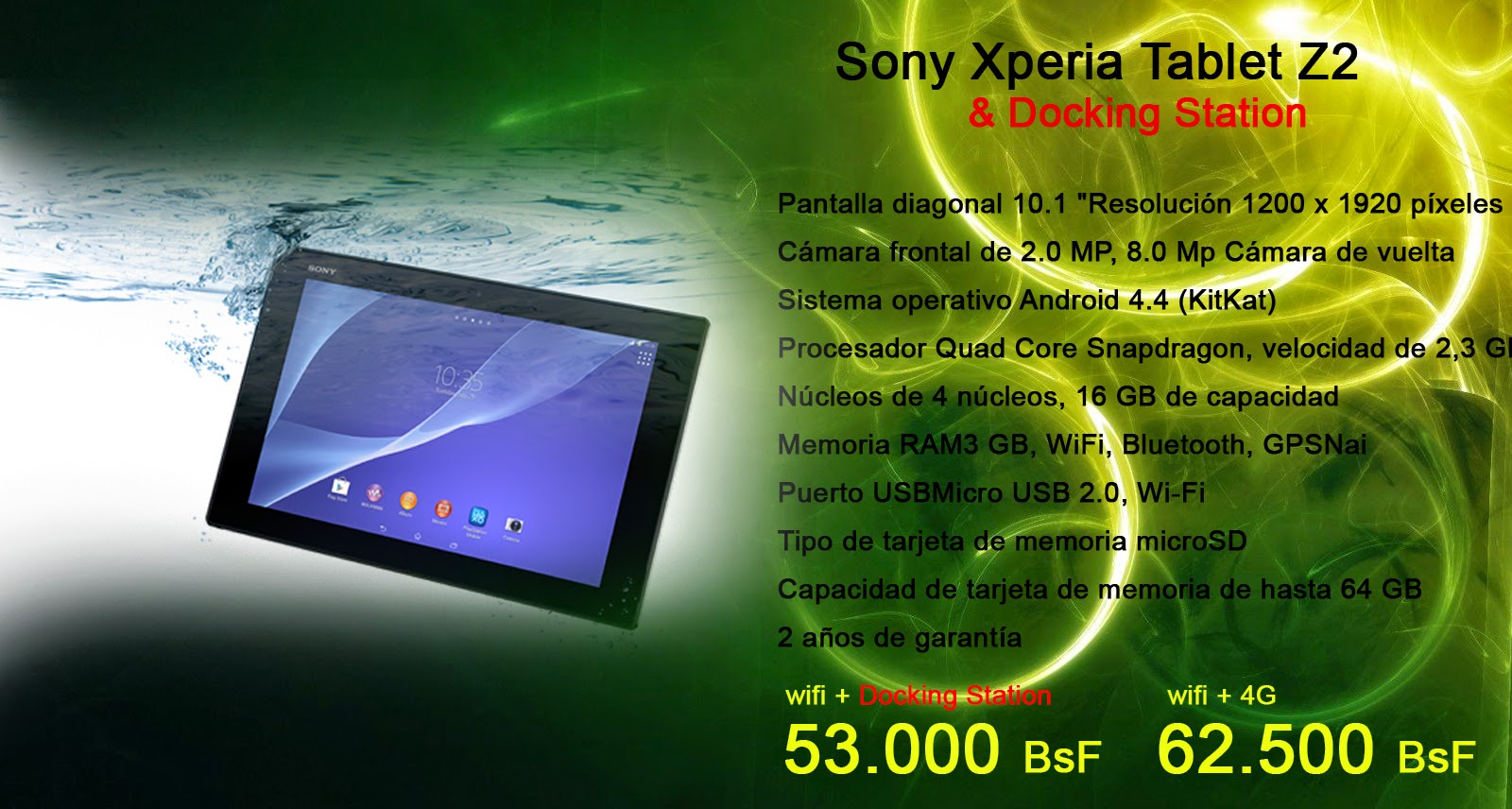 Sony tab