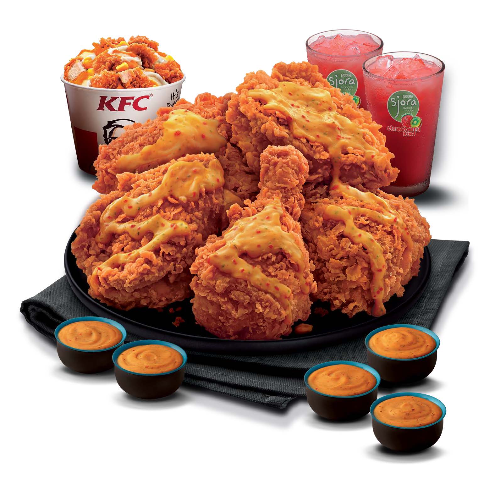 KFC Keju 3 Rasa ~ Sedap, Sesedap, Sedapnya! ~ Dari Jari Jari Halusku