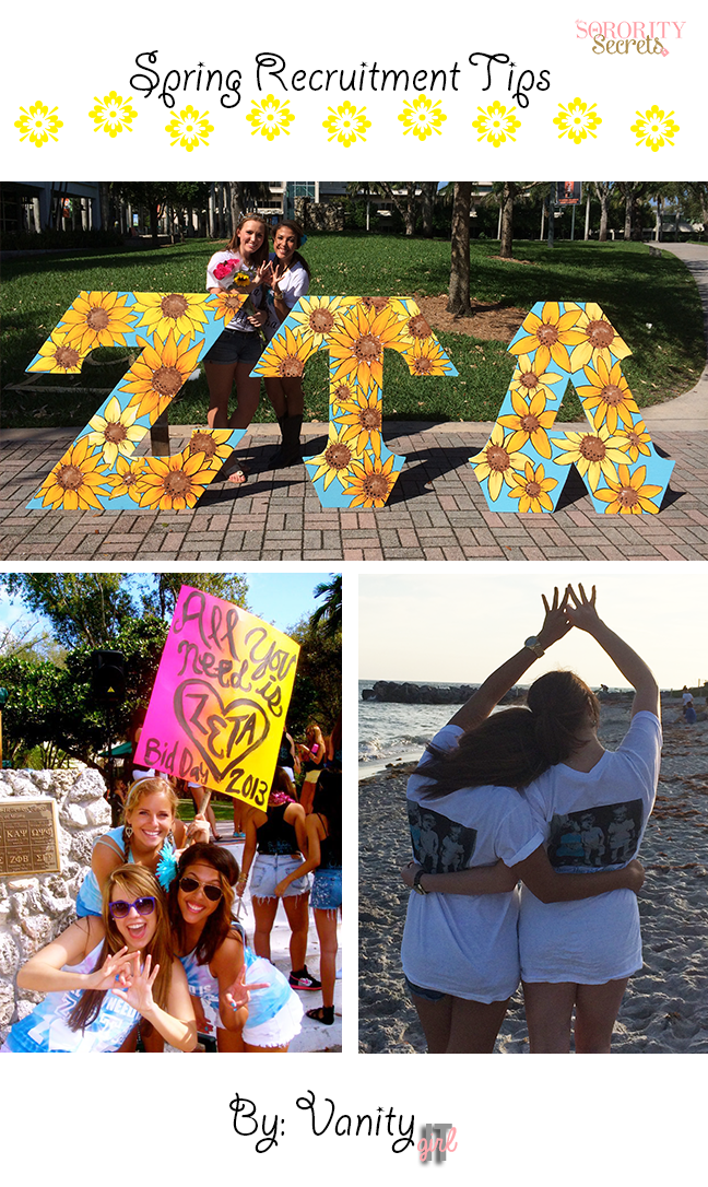 The Sorority Secrets: Spring Recruitment Tips