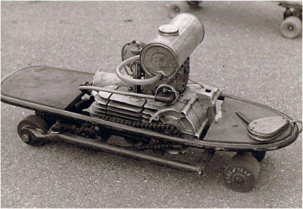 wackyboards: Vintage Motorized Skateboards