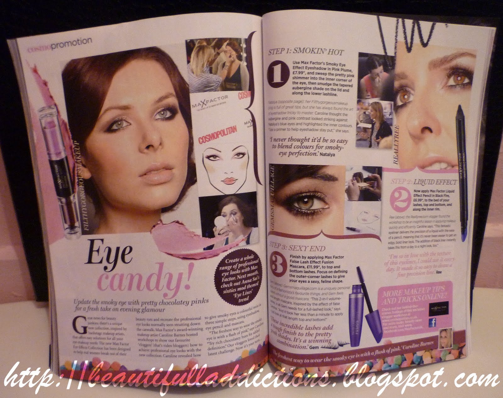 Beautiful Addictions: Company/Cosmopolitan Blogger/Vlogger MaxFactor ...