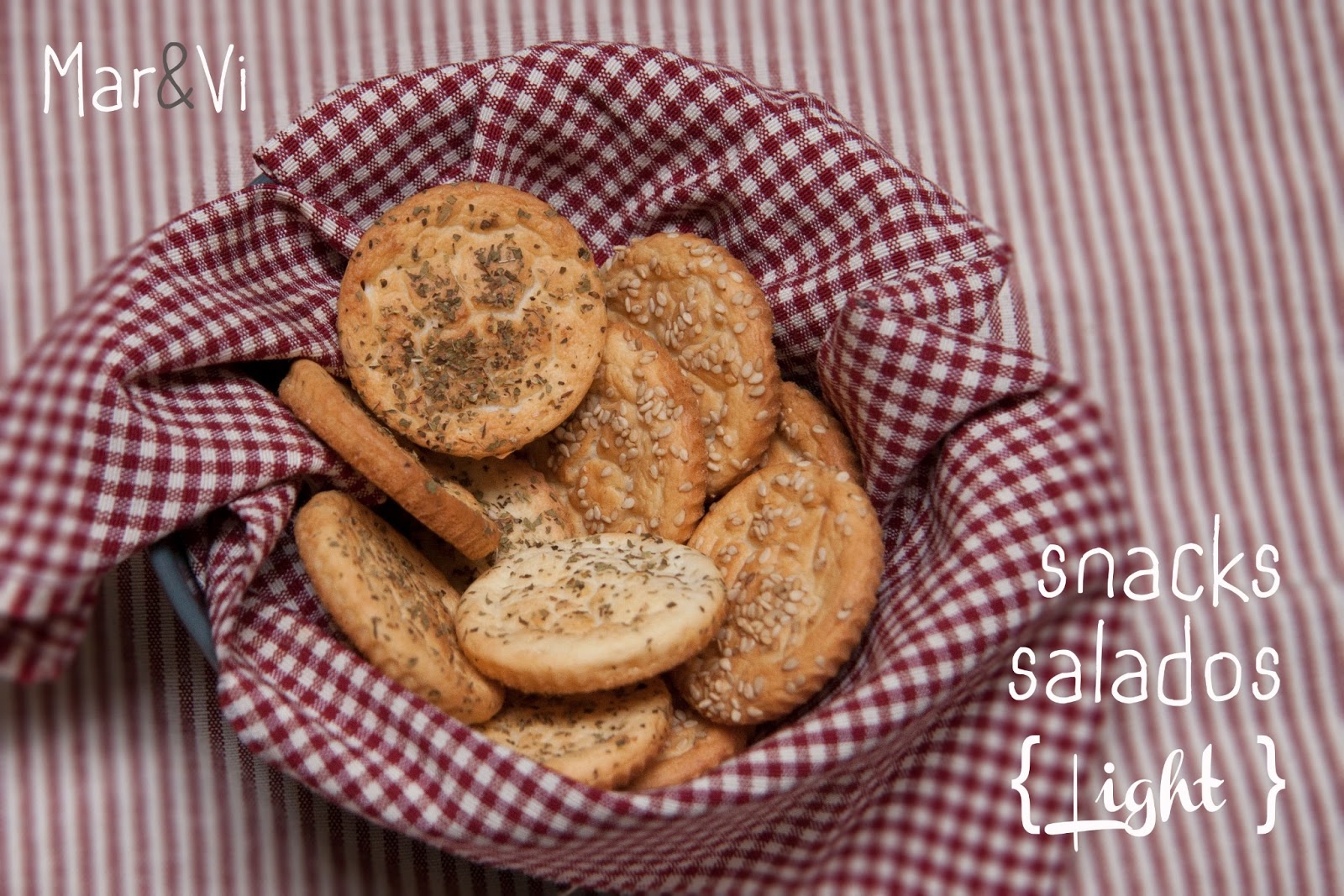 Mar&Vi Blog: Hoy cocino yo: snacks salados