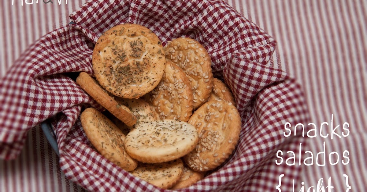 Mar&Vi Blog: Hoy cocino yo: snacks salados