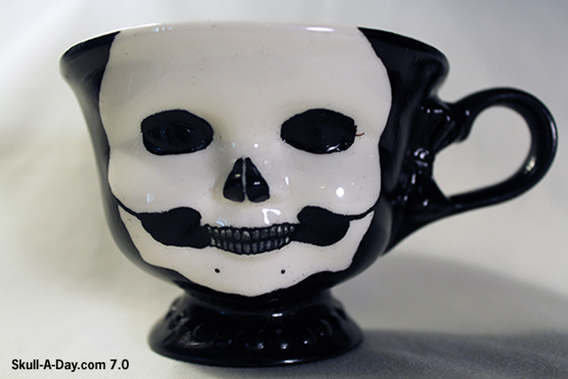 Skull Tea Cup