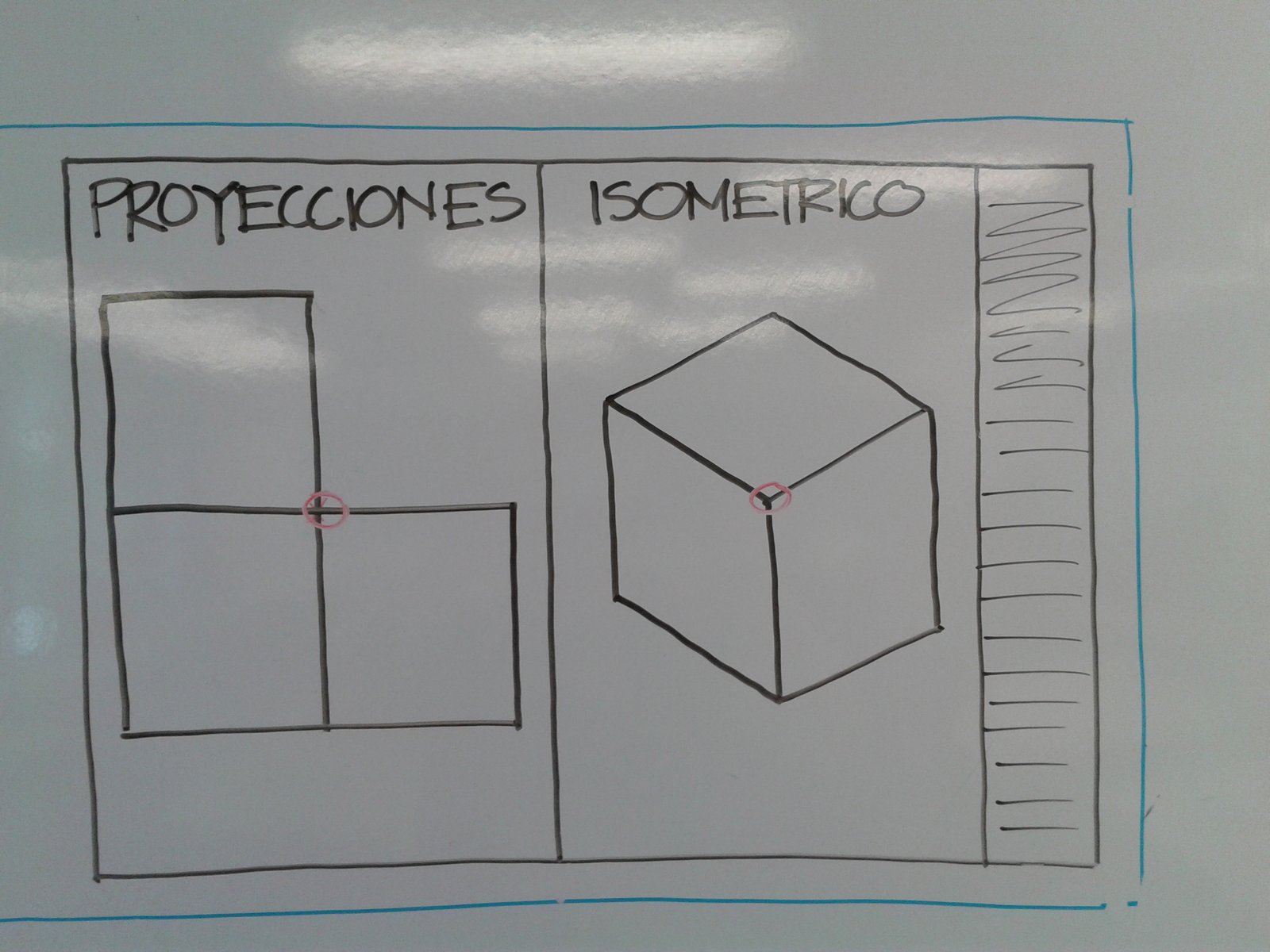 Dibujo Tecnico: (PRISMA RECTANGULAR)