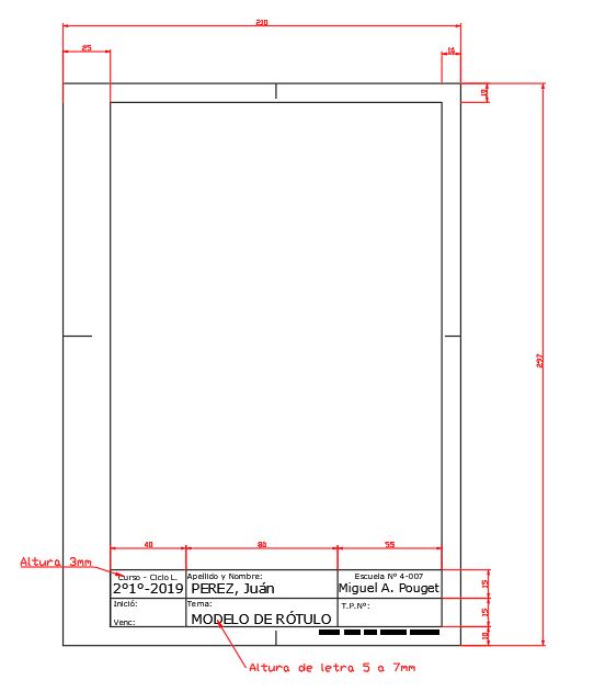 DIBUJO TÉCNICO - ESC N° 4-007 "MIGUEL AMADO POUGET" : Material de ...