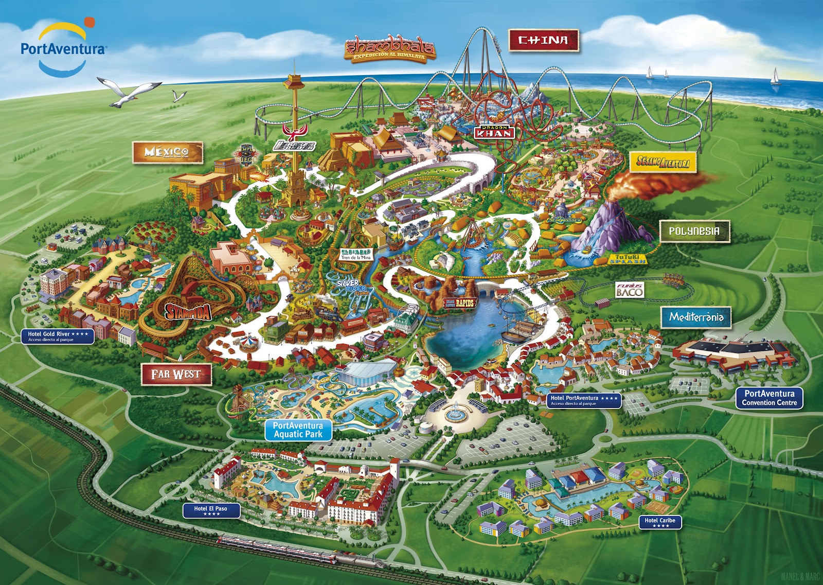 Run Travels: PortAventura Park Salou