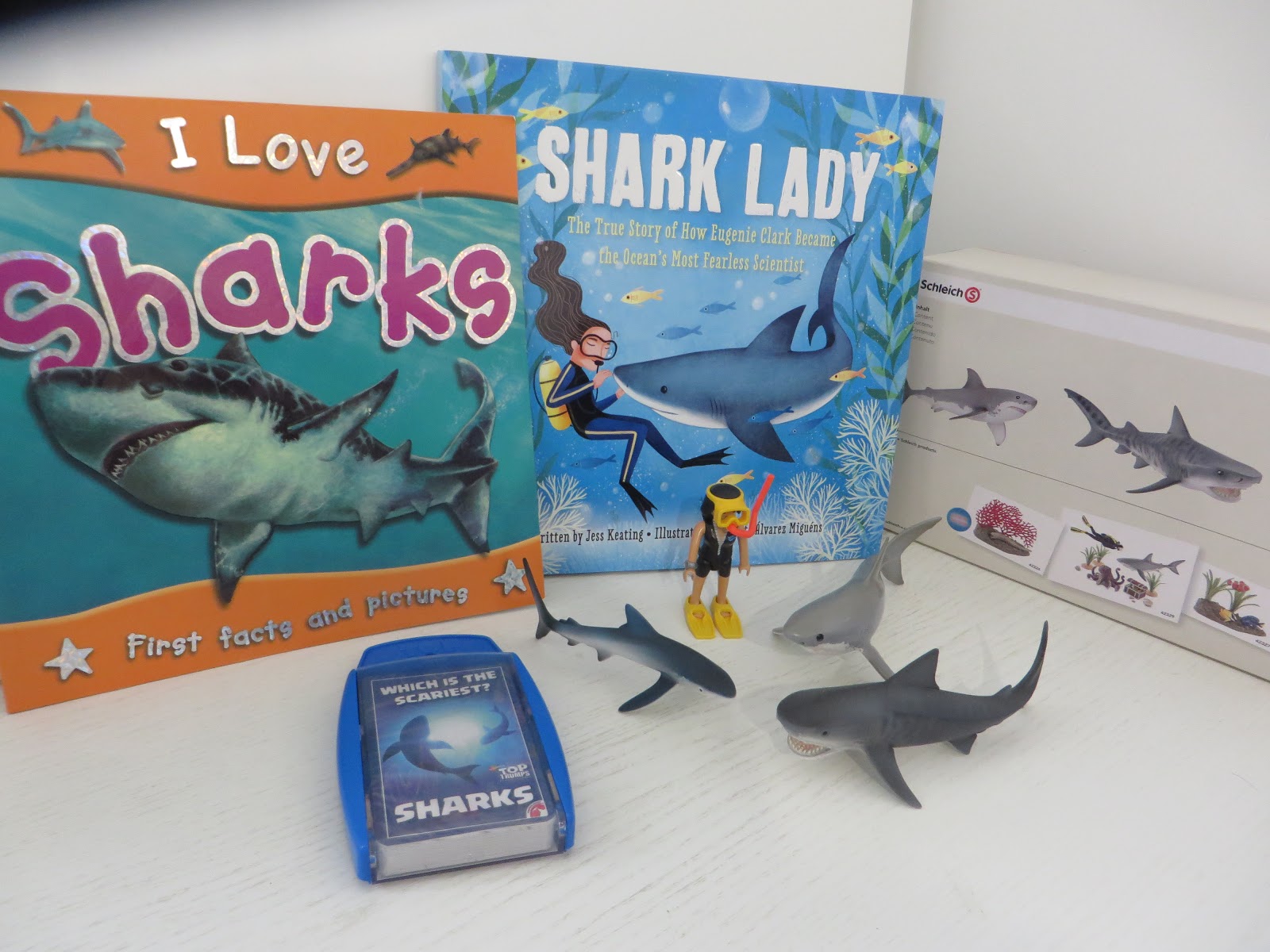 Space On The Bookshelf: Shark Lady, The True Story of How Eugenie Clark ...