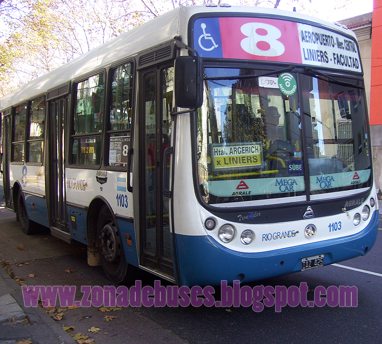 Colectibus - Zona de Buses: LINEA 8