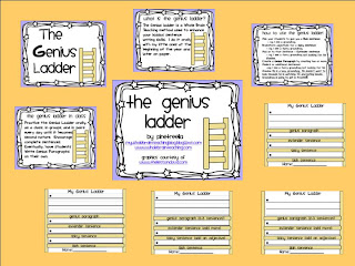 My Whole Brain Teaching Blog: Whole Brain Teaching: The Genius Ladder Kit