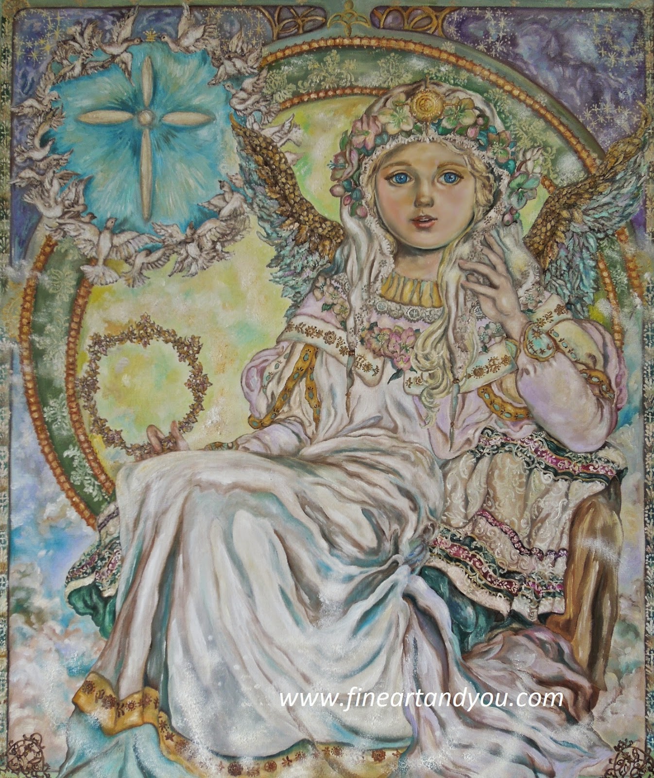 30 Incredible and Amazing Angel Paintings by Japanese Artist Yumi Sugai