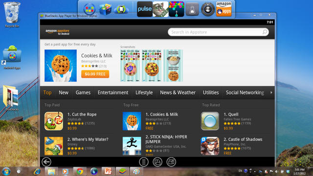 DOWNLOAD EMULATOR ANDROID: BLUESTACK