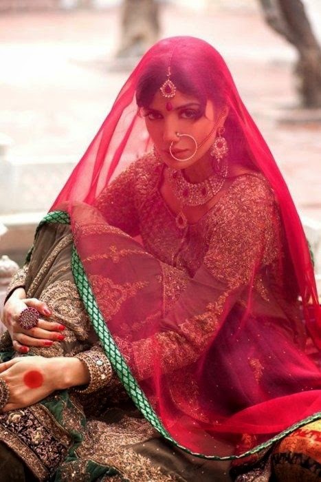 Rokanha: Ghoonghat's - A New Bridal Trend?