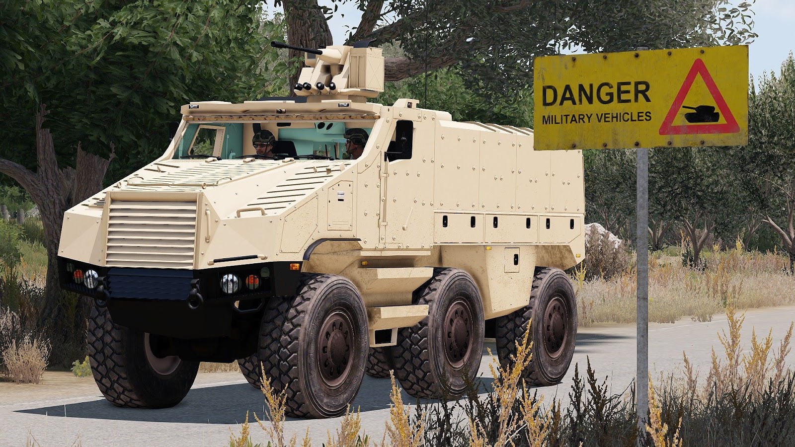 チェコ製 MRAP を Arma 3 に追加する Tatra Titus MOD | 弱者の日記^^ - Arma 3 MODとアドオン紹介