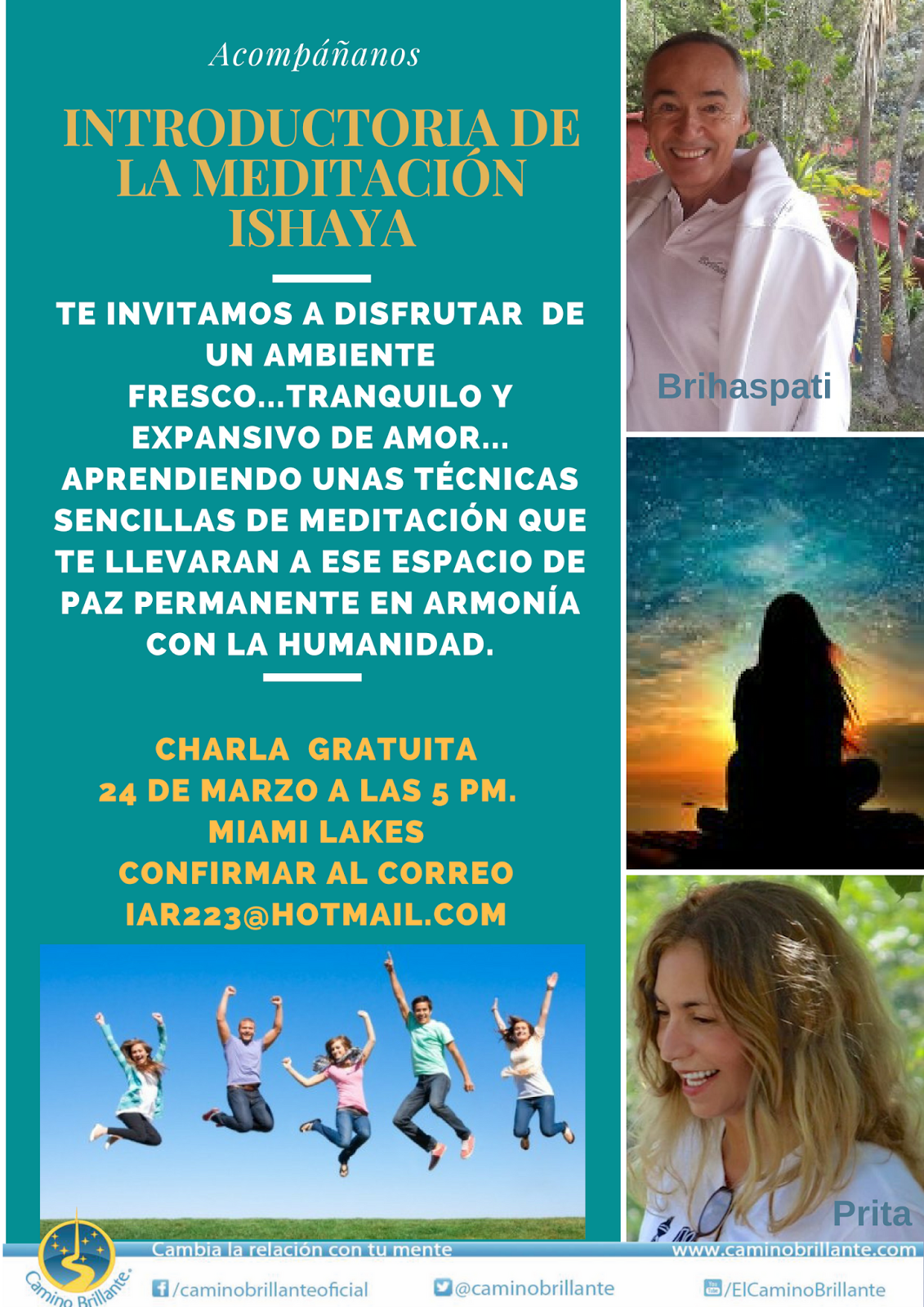 Curso de Meditación Ishaya en Miami Lakes