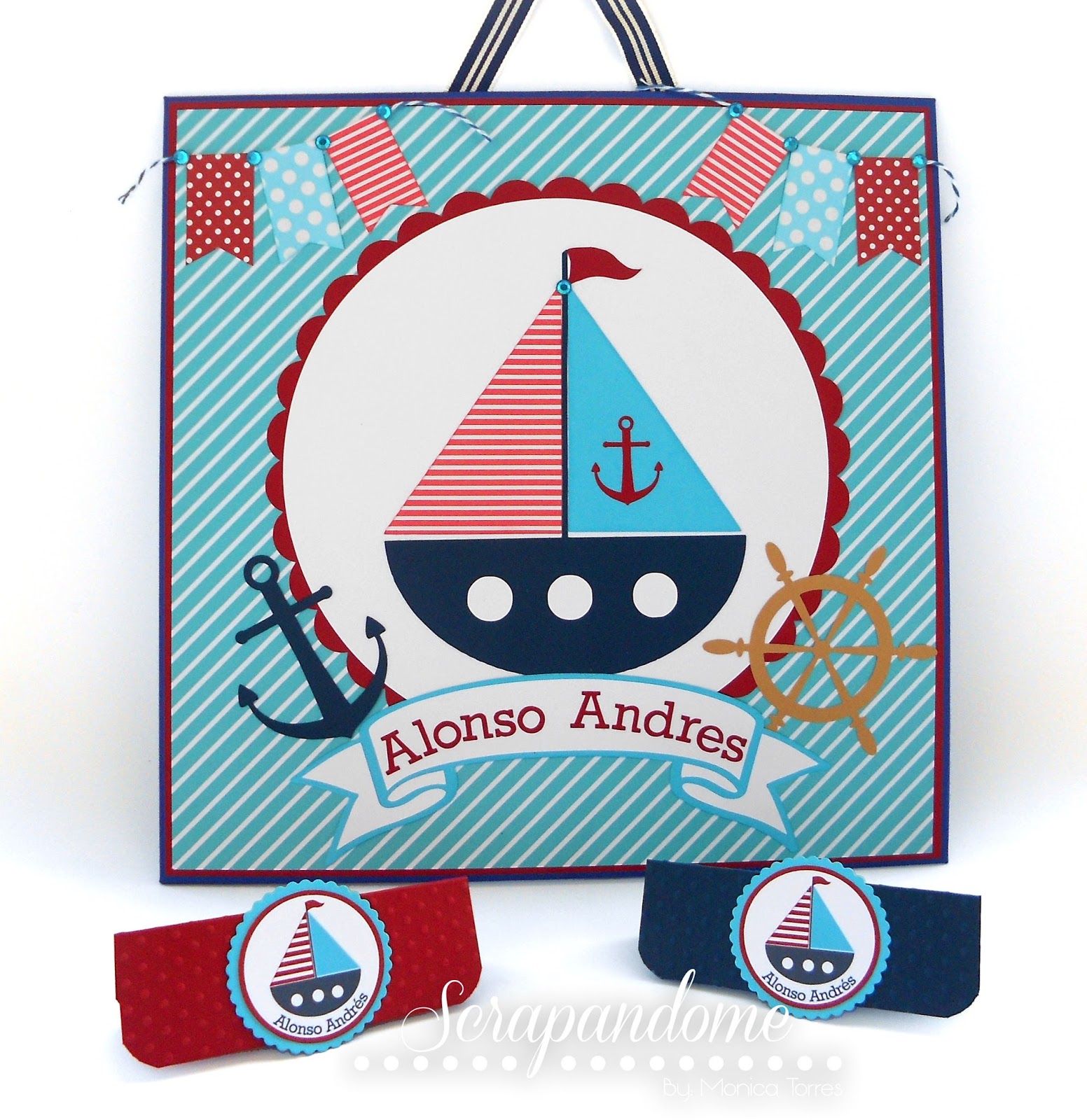 Scrapandome Con Los Recuerdos: El Barquito de Alonso