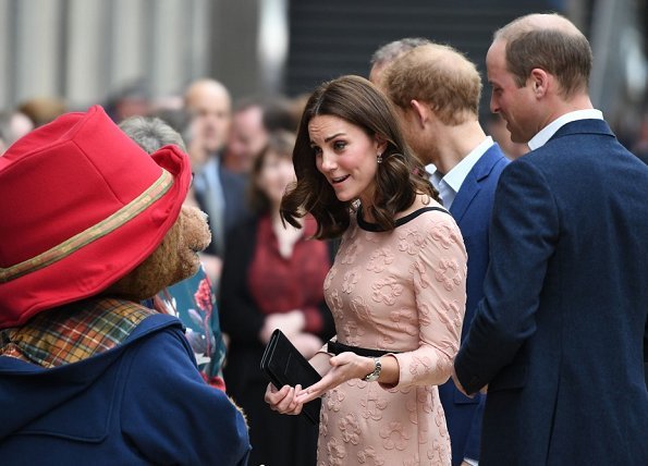 Prince William, Duchess Catherine and Prince Harry attend the Charities ...