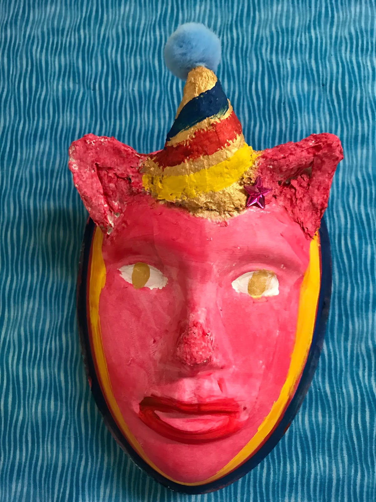 Harrington Art Class, Chelmsford: Grade 4 Masks - Creating Interest ...