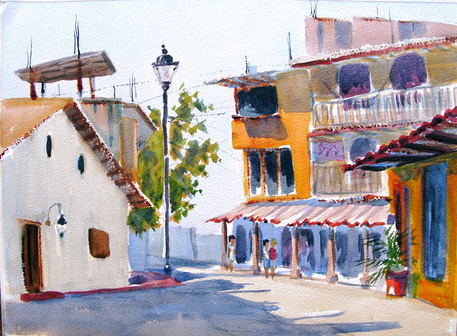 A Brush with Color: Watercolor Sketches in Mexico