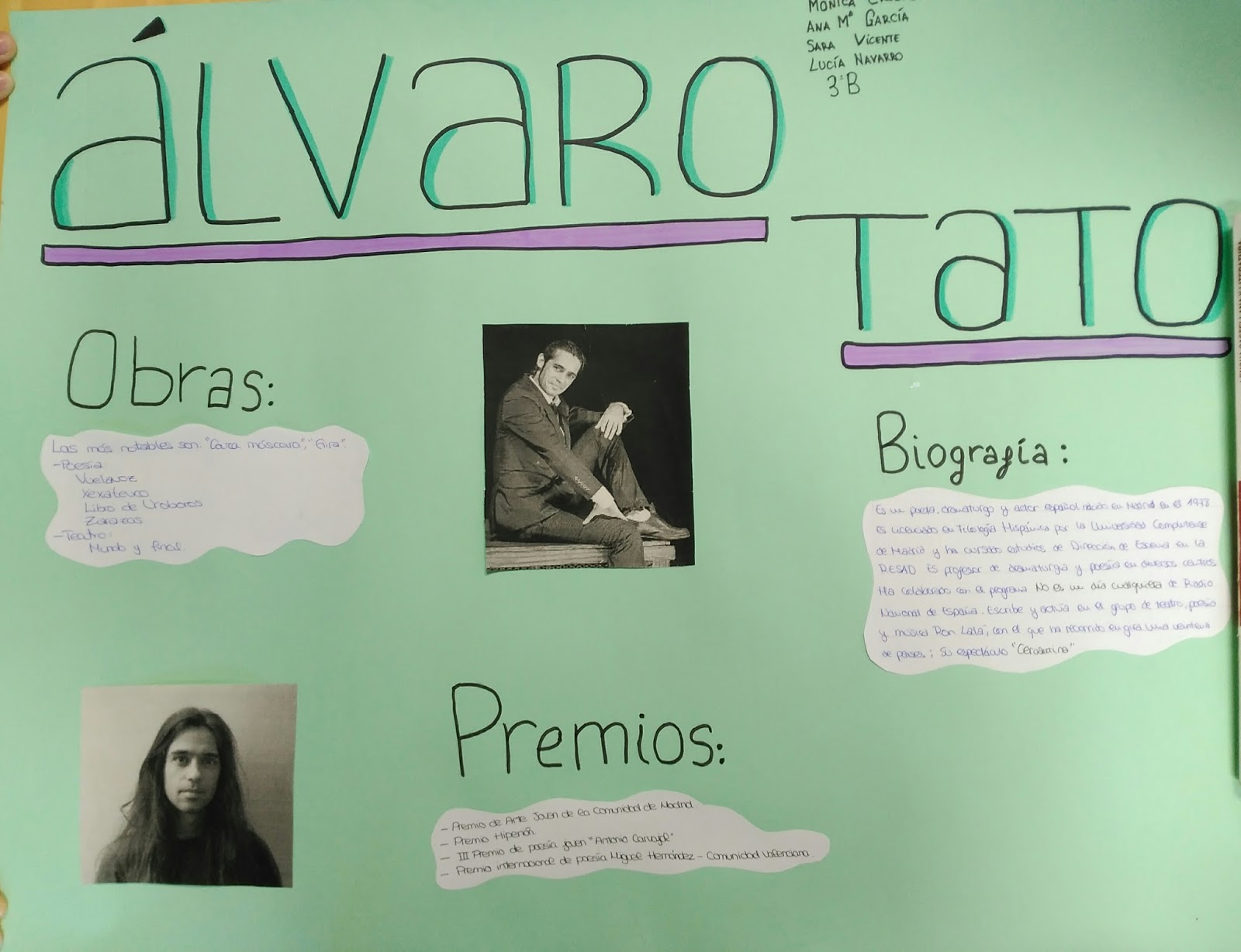 Las manzanas de Ávalon: El actor y dramaturgo Álvaro Tato visita el IES ...