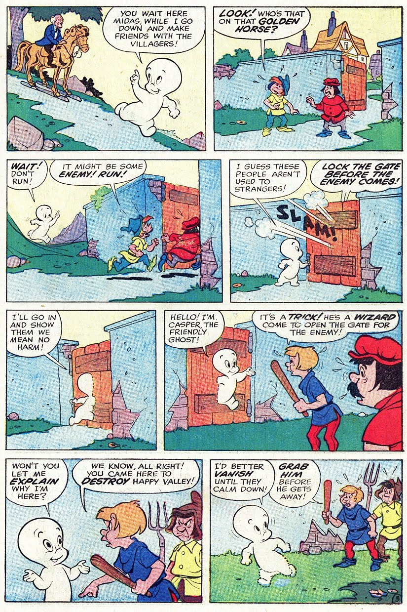 The Big Blog of Kids’ Comics!: Friendly Ghost, Casper in "The Golden Touch"