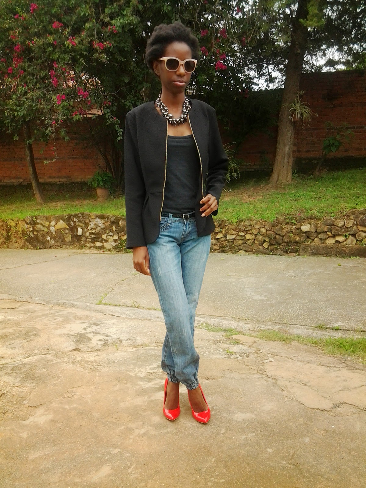 Signature Toscie: Do Denim Joggers