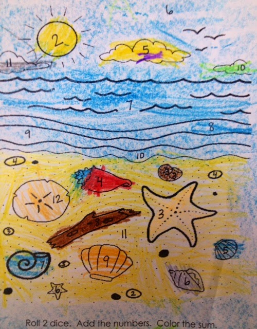 Vomvokids' Kindergarten!: Shell Addition for Sh Week!