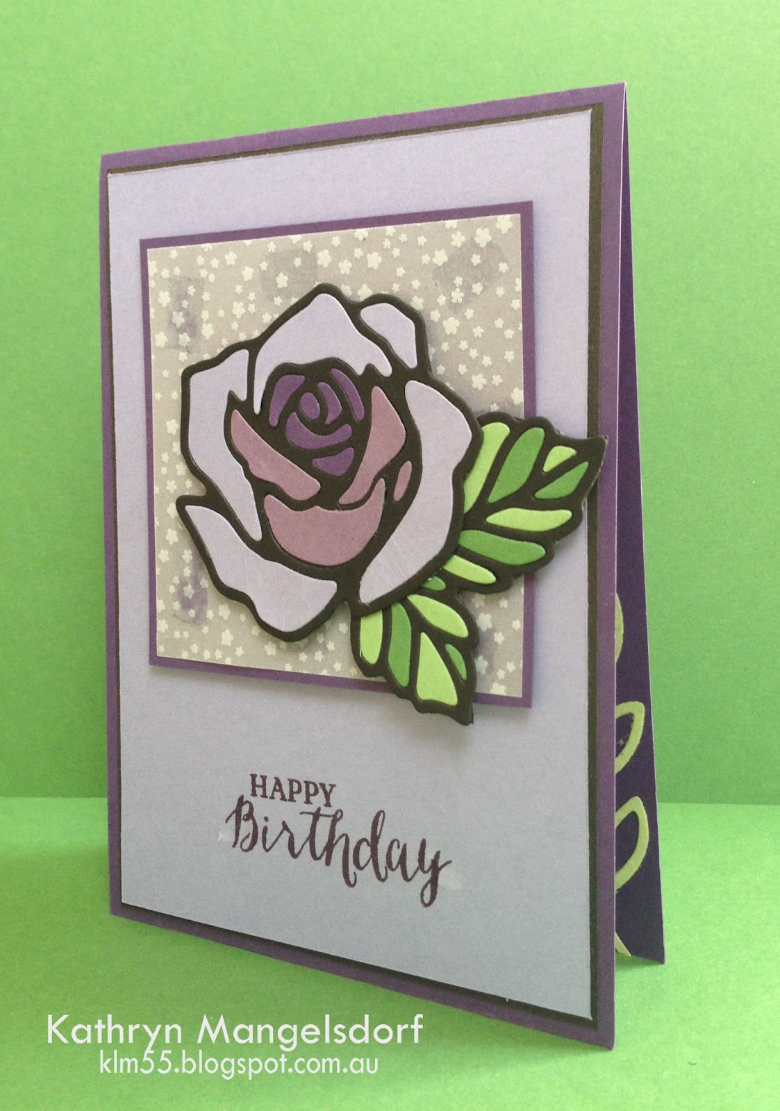 Kathryn's Stampin' World: Rose Wonder and Rose Garden Thinlits meets ...