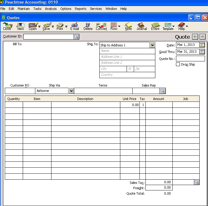 Sales Quotation and Sales Order: Sales quotation and Sales order