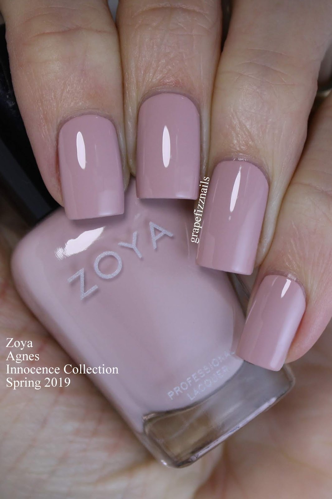 Grape Fizz Nails: Zoya Innocence Collection, Spring 2019