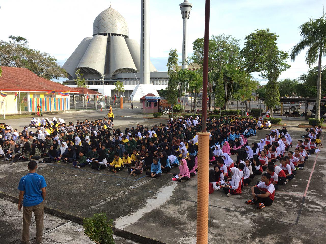 SMK LABUAN 2018: PERJUMPAAN KOKUM UNIT BERUNIFORM 1