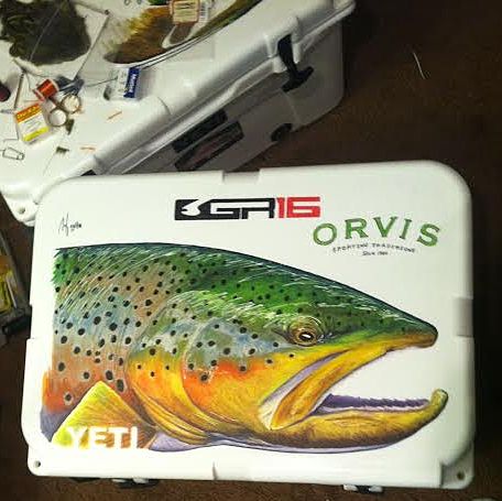 The Fiberglass Manifesto: TY OUTDOORS - OGR16 Limited Edition Yeti Cooler